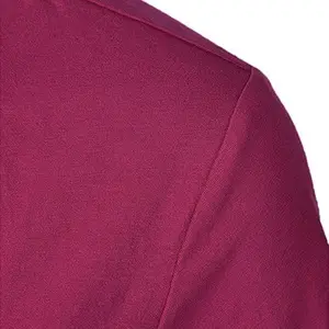 Burberry V-neck T-shirt With Short Sleeves - Red
