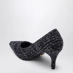 Prada 85mm Knitted Pumps