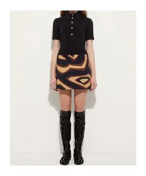 Emilio Pucci Labyrinth Print Short Dress
