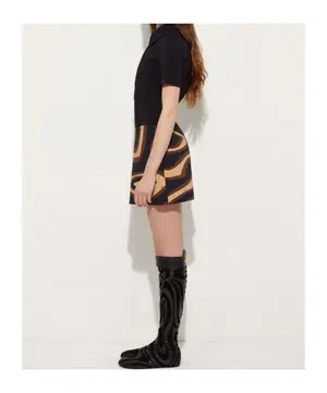 Emilio Pucci Labyrinth Print Short Dress