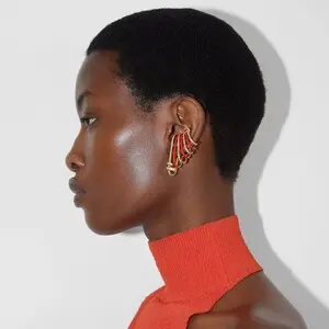 Fendi Filo Embellished Earcuffs