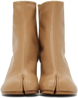 MAISON MARGIELA Tabi Ankle Boots - Nude