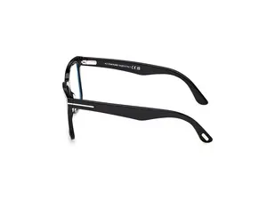 TOM FORD Square Frame Clip-on Glasses