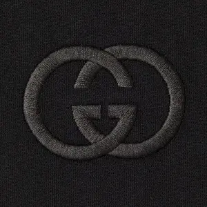 Gucci Logo Embroidered Crewneck T-shirt
