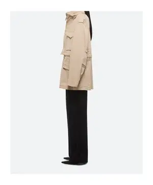 Helmut Lang Convertible Field Jacket With Drawstring Waist