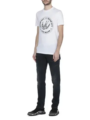 Alexander McQueen Pattern Printed T-shirt