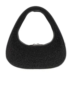 Coperni Studded Zippered Shoulder Bag - Black