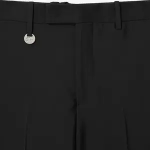 Burberry Tailored Trousers With Logo Charm