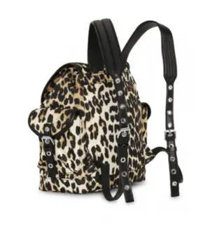 GANNI Printed Buckled Backpack