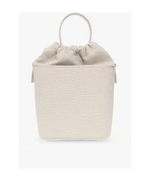 MAISON MARGIELA 5ac Drawstring Bucket Bag - Light Grey