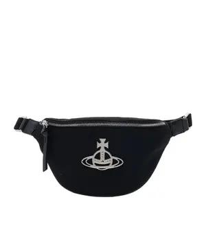 VIVIENNE WESTWOOD Logo Mini Waist Pack - Black