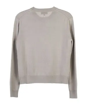 Kenzo Long-sleeved Sweater With Rib Trim - Gray