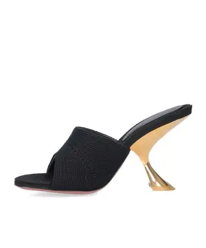Amina Muaddi Taylor High-heeled Sandals - Black