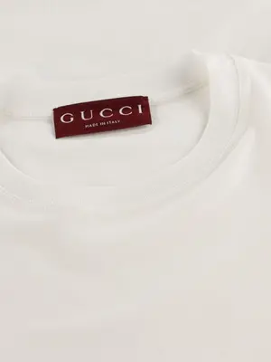 Gucci Logo Printed Crewneck T-shirt