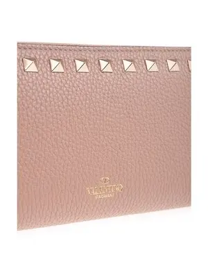 Valentino Garavani Rockstud Zip-up Wallet