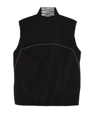 AND WANDER Sleeveless Zip Gilet