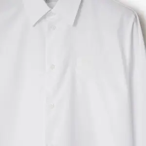 Burberry Ekd-embroidered Long Sleeved Shirt - Salt Crystal