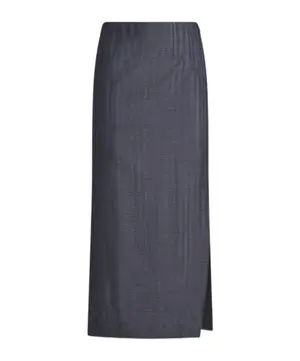 Etro Striped Midi Pencil Skirt - Black