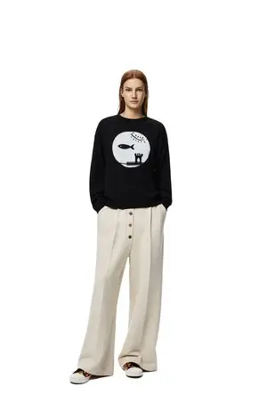 Loewe Inlaid Wool Pullover