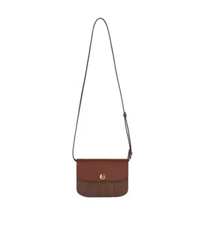 Etro Logo Shoulder Bag - Brown