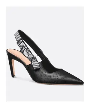 Dior Christian Pointed Toe Slingback Pumps