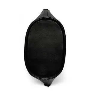 Gucci Mini Bucket Bag With Striped Strap - Black