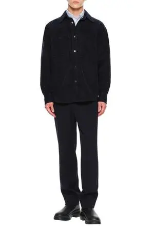 WOOYOUNGMI Denim Shirt With Back Logo