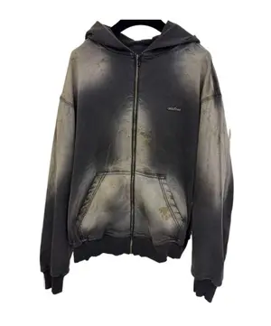 We11Done Zip Up Hooded Jacket