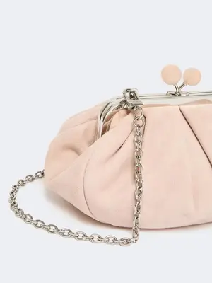 Max Mara Valois Small Clutch Bag - Pink