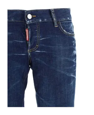 Dsquared2 Logo Patch Skinny Jeans