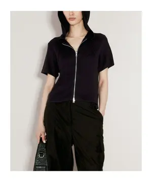 Our Legacy Knitted Slim Hooded Zip-up Cardigan