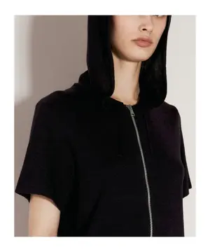 Our Legacy Knitted Slim Hooded Zip-up Cardigan
