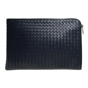 Bottega Veneta Woven Clutch - Black