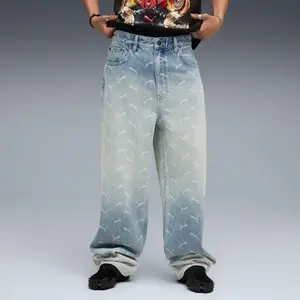 PUMA X A$ap Rocky Logo Monogram Straight-leg Jeans
