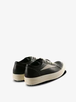 Rick Owens Round Toe Lace-up Sneakers