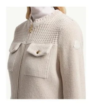 Moncler Padded Back Zipped Cardigan