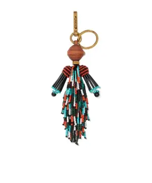 Etro Bead Embellished Keychain