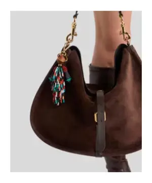 Etro Bead Embellished Keychain