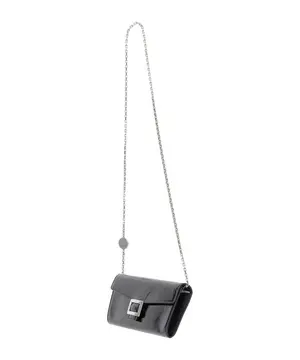 ROGER VIVIER Belle Vivier Chain Wallet - Black