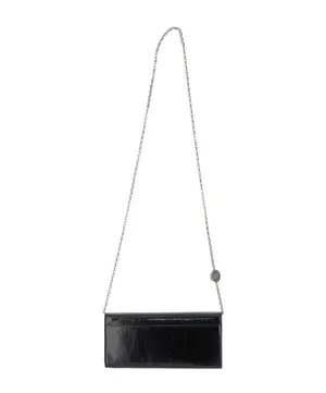 ROGER VIVIER Belle Vivier Chain Wallet - Black