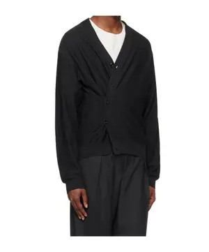 LEMAIRE V-neck Long Sleeve Cardigan