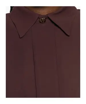 Elisabetta Franchi Collar Tie-waist Blouse
