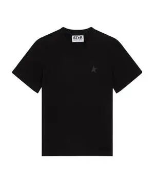GOLDEN GOOSE Star-printed Crewneck T-shirt - Black