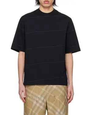 Burberry Ekd Pattern Crewneck T-shirt