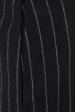 Alexander McQueen High-waisted Pleated Pinstripe Trousers