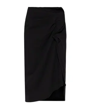 Dries Van Noten Asymmetrical Draped Skirt