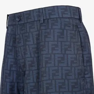 Fendi Ff Jacquard Bermuda Shorts