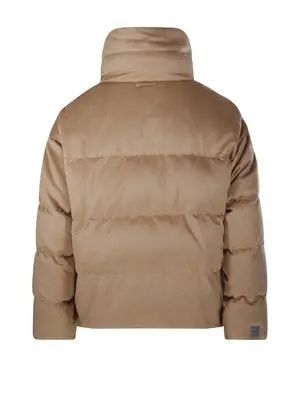 Max Mara Zip-up High Neck Reversible Jacket