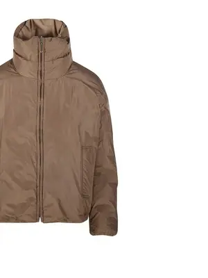 Max Mara Zip-up High Neck Reversible Jacket