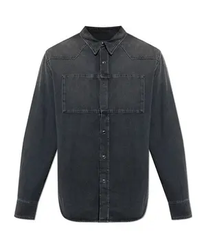 MAISON MARGIELA Long-sleeved Denim Shirt